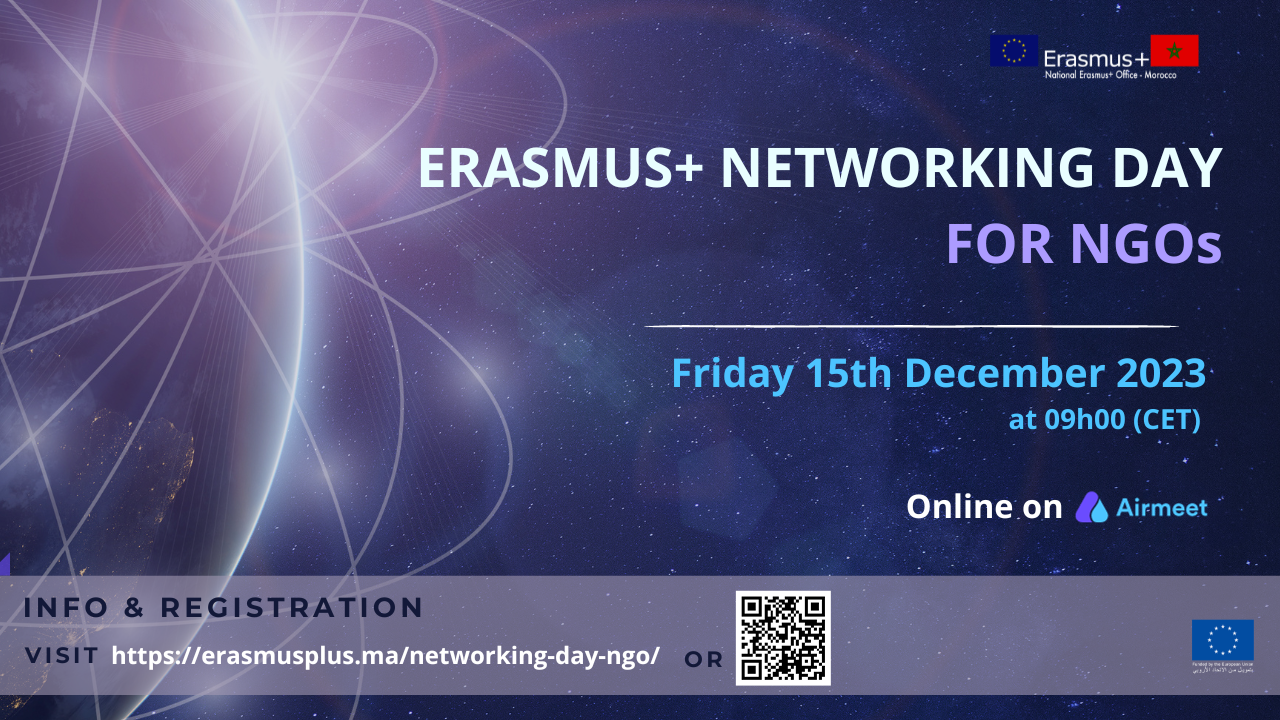 Erasmus+ Networking Day for NGOs - ERASMUSPLUS MOROCCO