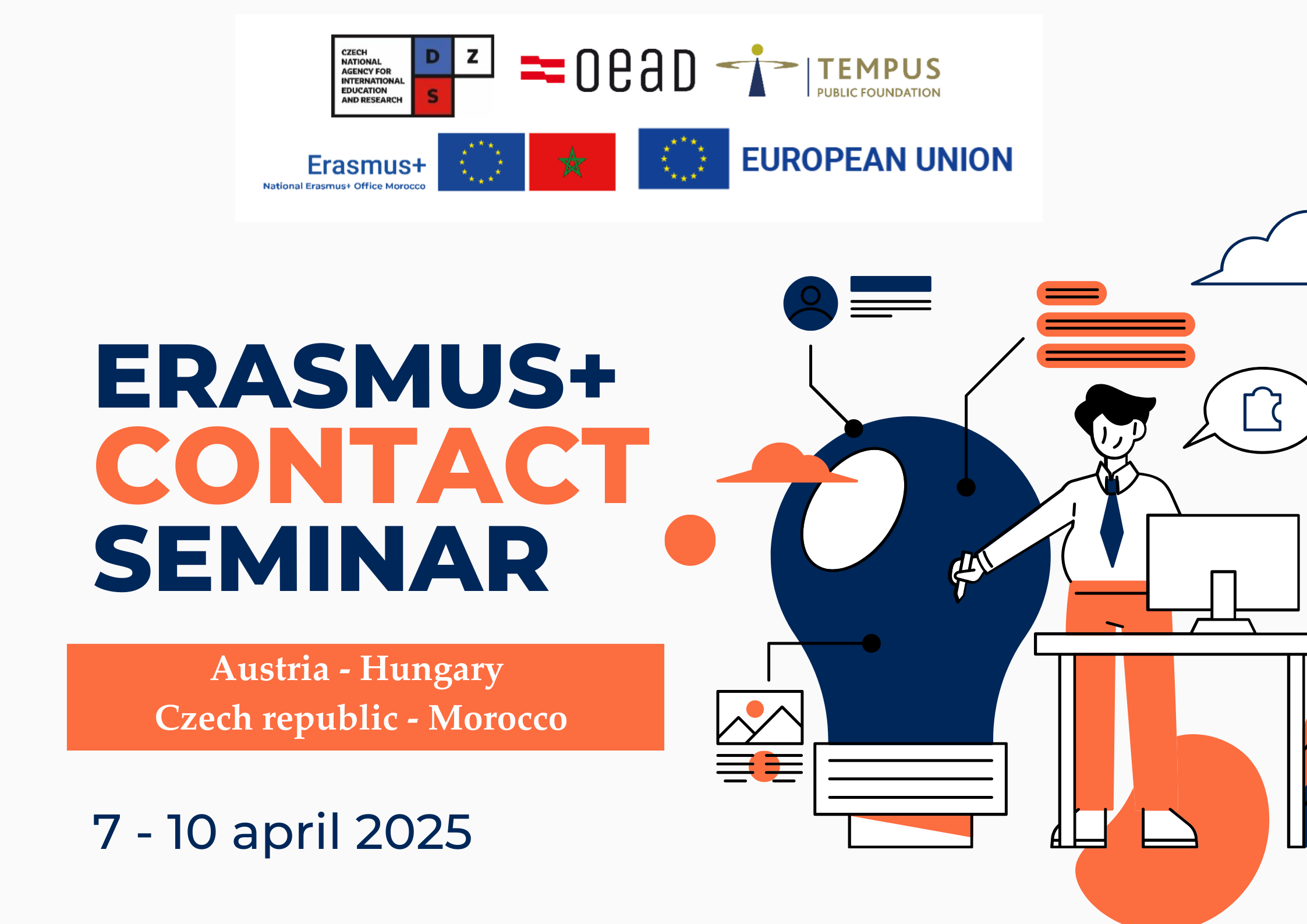 ERASMUSPLUS MOROCCO | +9500 Mobilité des individus